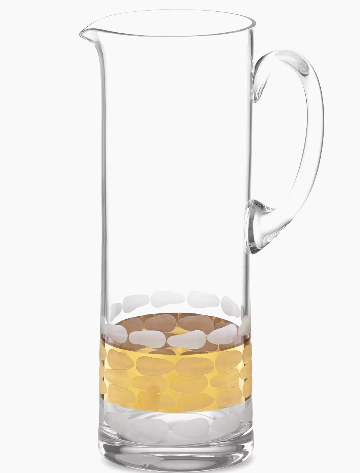 Truro Glass Pitcher Gold or Platnium – The Tempting Table