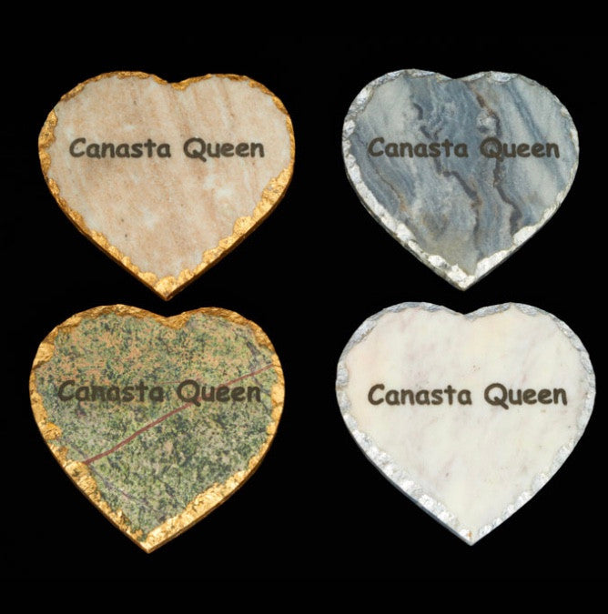 Canasta Queen Coasters – The Tempting Table