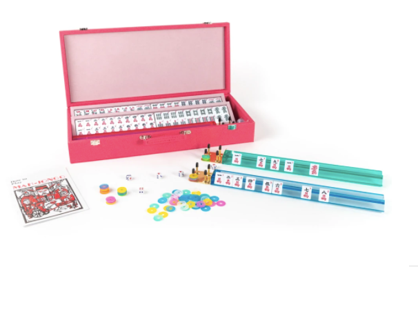 Pink Croc Mahjong Set – The Tempting Table