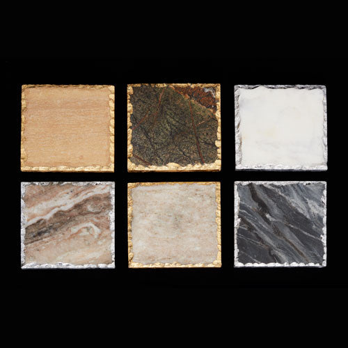 Square Stone Coasters – The Tempting Table